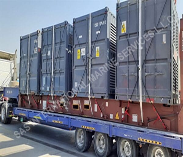 Container Lashing Services - SAS International Marine Services LLC